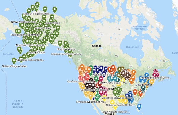 Maps of Native Tribes - Native Ministries International